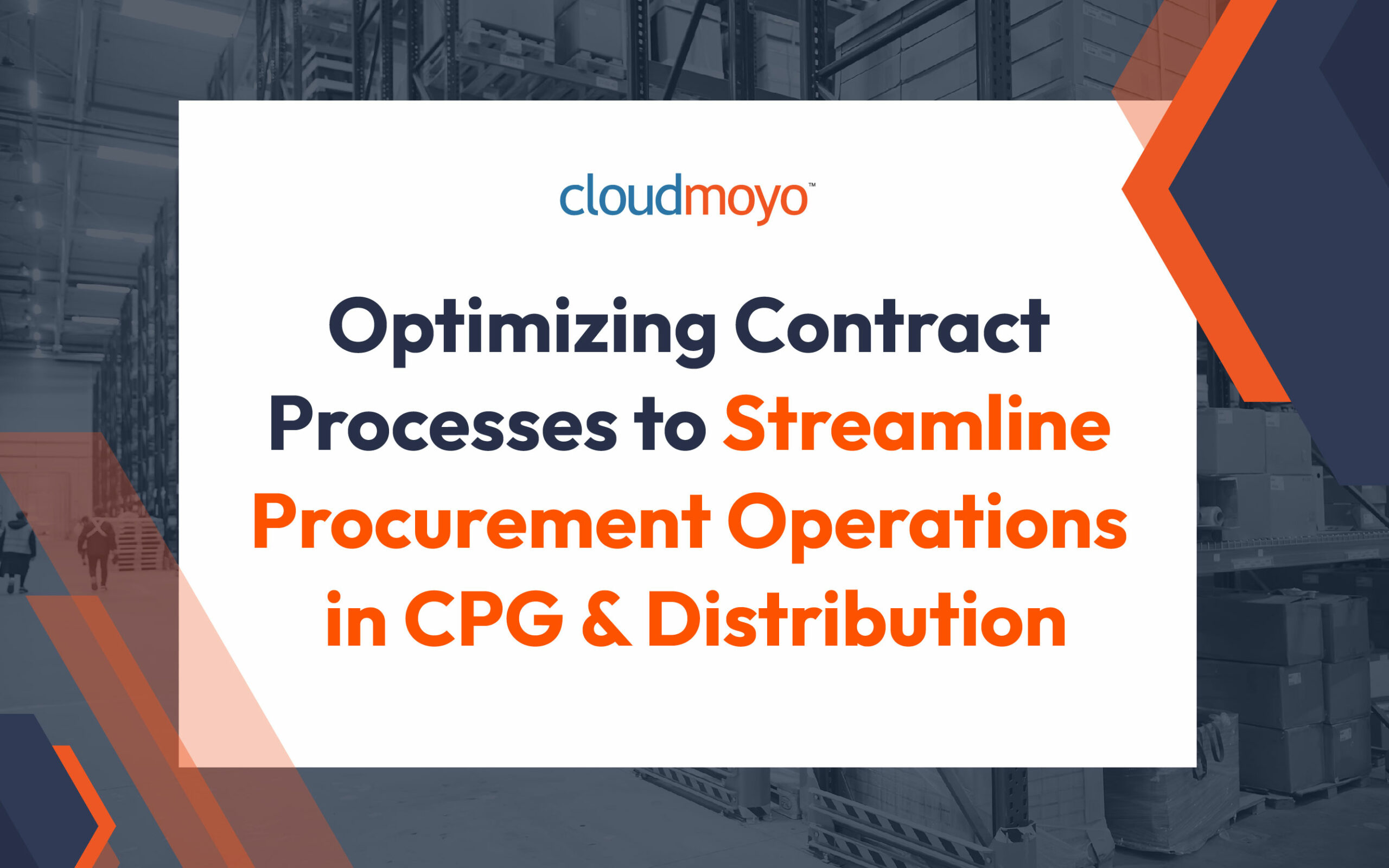 Optimize Contracts for Procurement in CPG & Distribution
